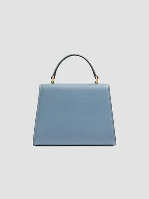 Valentino Garavani Small Vsling Grainy Calfskin Handbag - Stone