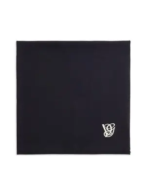 Valentino Garavani Wool Scarf With Embroidery