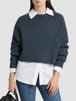 LISA YANG Cashmere Crop Sweater