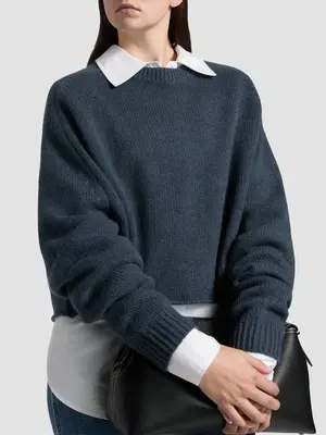 LISA YANG Cashmere Crop Sweater
