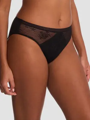 Natori Love Lace Hipster - Black