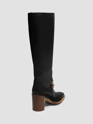 Gabriela Hearst Nina Clasp 80mm Leather Boots