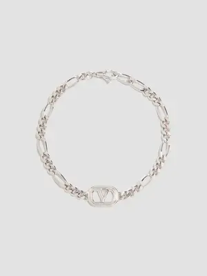 Valentino Garavani Ovalette Metal Bracelet - Transparent