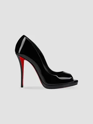 CHRISTIAN LOUBOUTIN Lady Z 120mm Patent Leather Pumps - Black