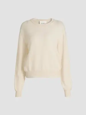LISA YANG Greer Cashmere Sweater - Oat