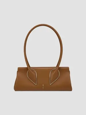 CHRISTIAN LOUBOUTIN Venus Leather Shoulder Bag - Cuoio