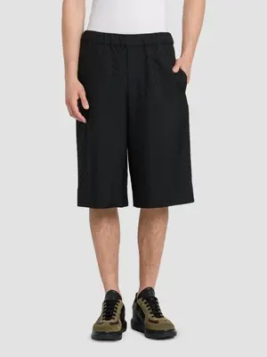 Alexander McQueen Skull Jacquard Shorts