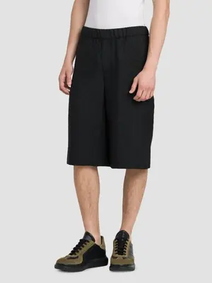 Alexander McQueen Skull Jacquard Shorts