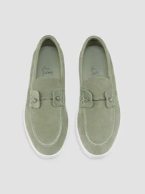 CHRISTIAN LOUBOUTIN Chambeliboat Leather Loafers - Haiiro