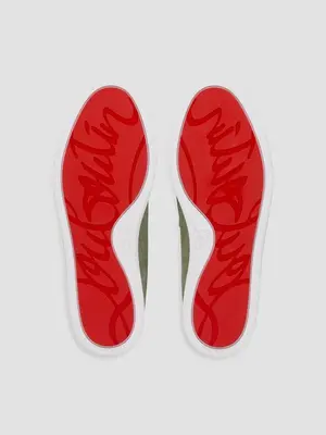 CHRISTIAN LOUBOUTIN Chambeliboat Leather Loafers - Haiiro