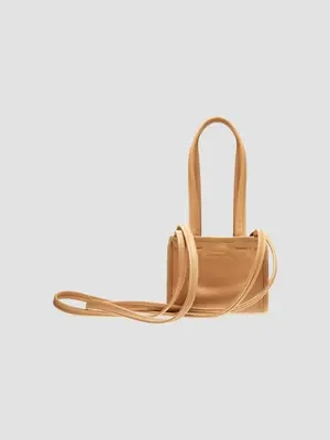TELFAR Small Carry Logo Leather Bag