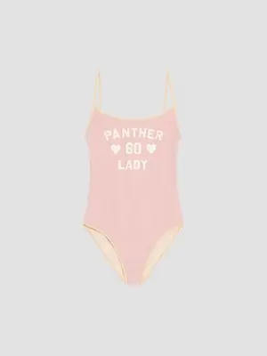 Valentino Garavani Printed Lycra One-piece Swimsuit