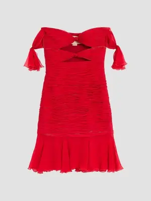 Valentino Garavani Chiffon Short Dress
