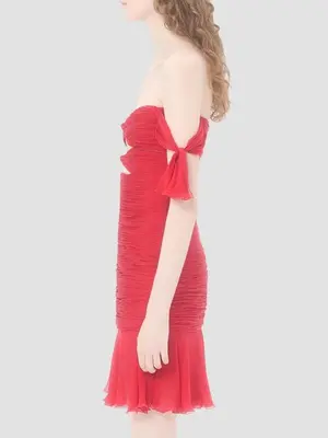 Valentino Garavani Chiffon Short Dress