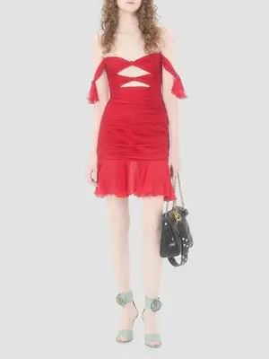 Valentino Garavani Chiffon Short Dress