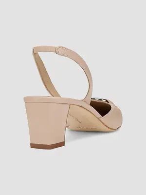 Manolo Blahnik Trixa 50mm Leather Pumps