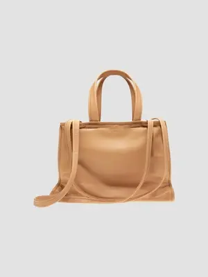 TELFAR Medium Carry Logo Leather Bag