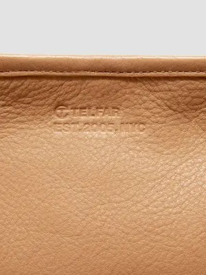 TELFAR Medium Carry Logo Leather Bag