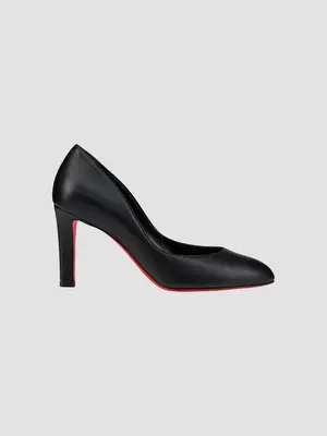 CHRISTIAN LOUBOUTIN Fannylove 85mm Leather Pumps - Black