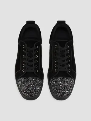 CHRISTIAN LOUBOUTIN Louis Jr P Perla Low-top Sneakers