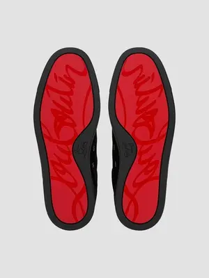 CHRISTIAN LOUBOUTIN Louis Jr P Perla Low-top Sneakers