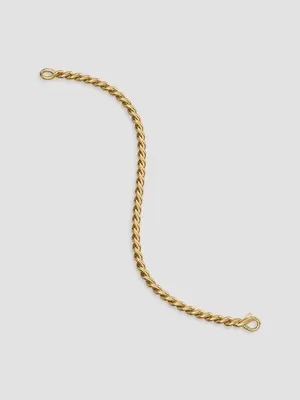David Yurman Sculpted Cable Chain Bracelet In 18k Yellow 3.7mm