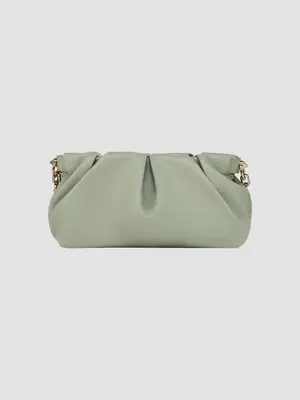 CHRISTIAN LOUBOUTIN Eva Small Leather Shoulder Bag - Haiiro
