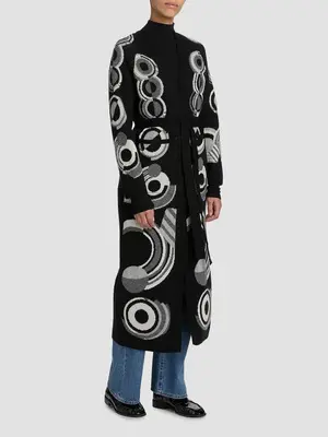 Libertine Sonia Longline Cashmere Belted Cardigan