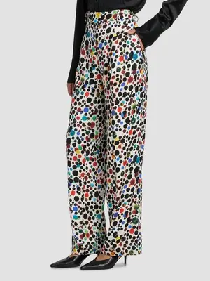 Libertine Orpheus Silk-blend Baggy Trousers