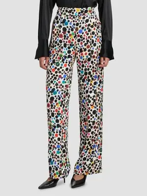 Libertine Orpheus Silk-blend Baggy Trousers