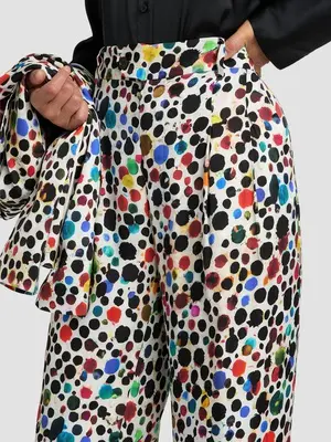 Libertine Orpheus Silk-blend Baggy Trousers