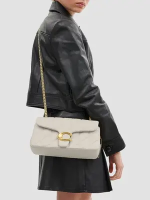 COACH Tabby Quilted Leather Shoulder Bag