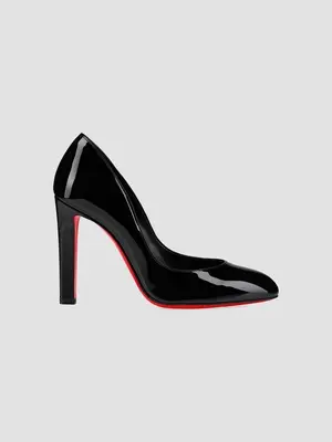 CHRISTIAN LOUBOUTIN Fannylove 100mm Patent Leather Pumps - Black