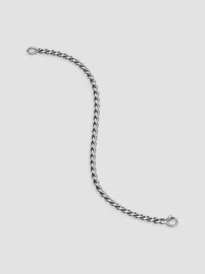 David Yurman Sculpted Cable Chain Bracelet In Sterling 3.7mm