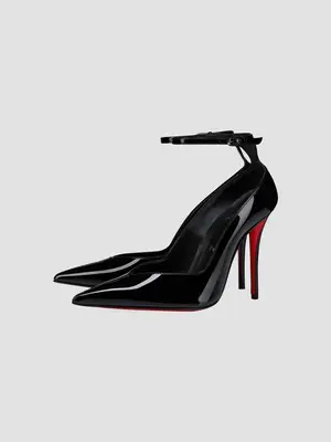 CHRISTIAN LOUBOUTIN Erozee 100mm Patent Leather Pumps - Black