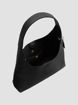 COACH Brooklyn 28 Leather Shoulder Bag - Black