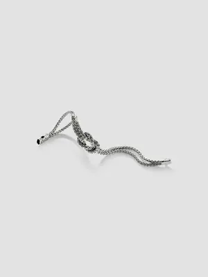 John Hardy Love Knot Sterling Double-chain Bracelet/3.5