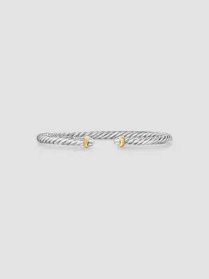 David Yurman Cable Flex Bracelet In Sterling Silver Silver