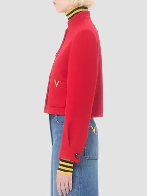 Valentino Garavani Drill Double Caban