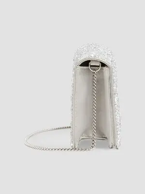 Valentino Garavani Vlogo Signature Mini Shoulder Bag With Sparkling Embroidery
