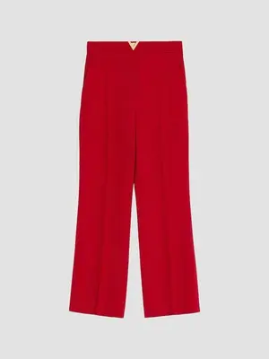 Valentino Garavani Wool Crepe Pants