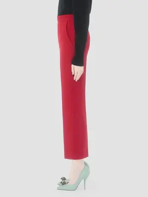 Valentino Garavani Wool Crepe Pants