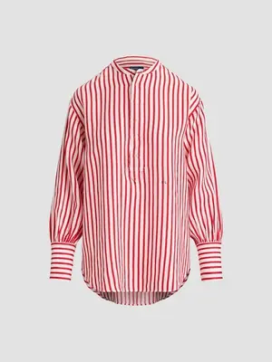 Polo Ralph Lauren Striped Linen-cotton Shirt