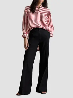 Polo Ralph Lauren Striped Linen-cotton Shirt