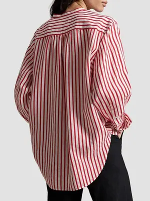 Polo Ralph Lauren Striped Linen-cotton Shirt