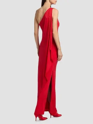 Ronny Kobo Linden One-shoulder Maxi Dress