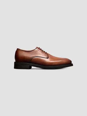 Allen Edmonds Ramsey Leather Oxford Shoes - Walnut