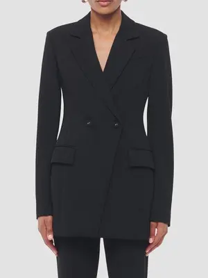 Another Tomorrow Jersey Jacket - Black