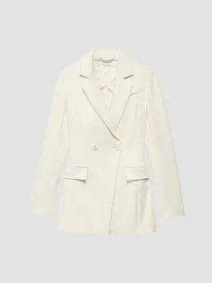 Another Tomorrow Jersey Jacket Vanilla