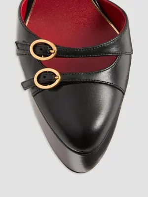 Valentino Garavani Crasher 145mm Platform Pumps In Kidskin